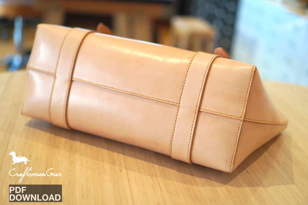 Bridge Tote Pattern - Craftsmangus Leather Bag Pattern Instance PDF ...