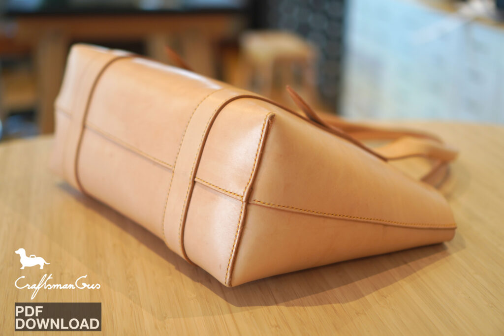 Bridge Tote Pattern - Craftsmangus Leather Bag Pattern Instance PDF ...
